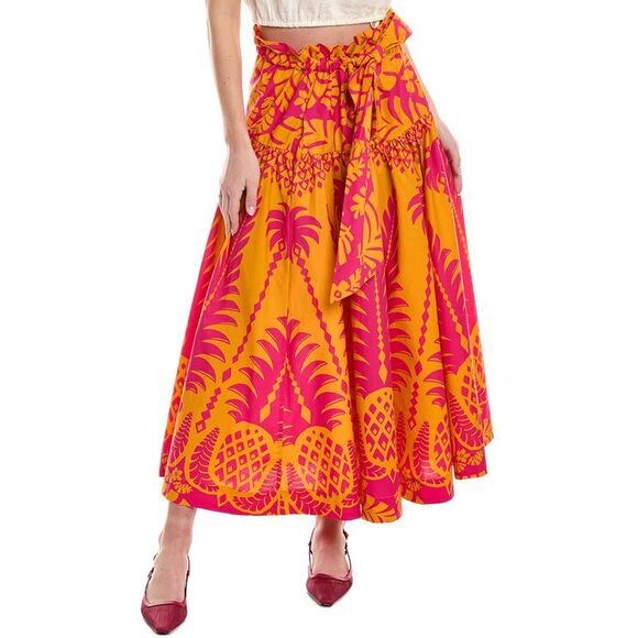 FARM Rio | Skirts | Farm Rio Midi Skirt | Poshmark